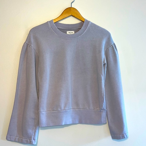 Madewell | Tops | Madewell Light Purple Sweatshirt | Poshmark